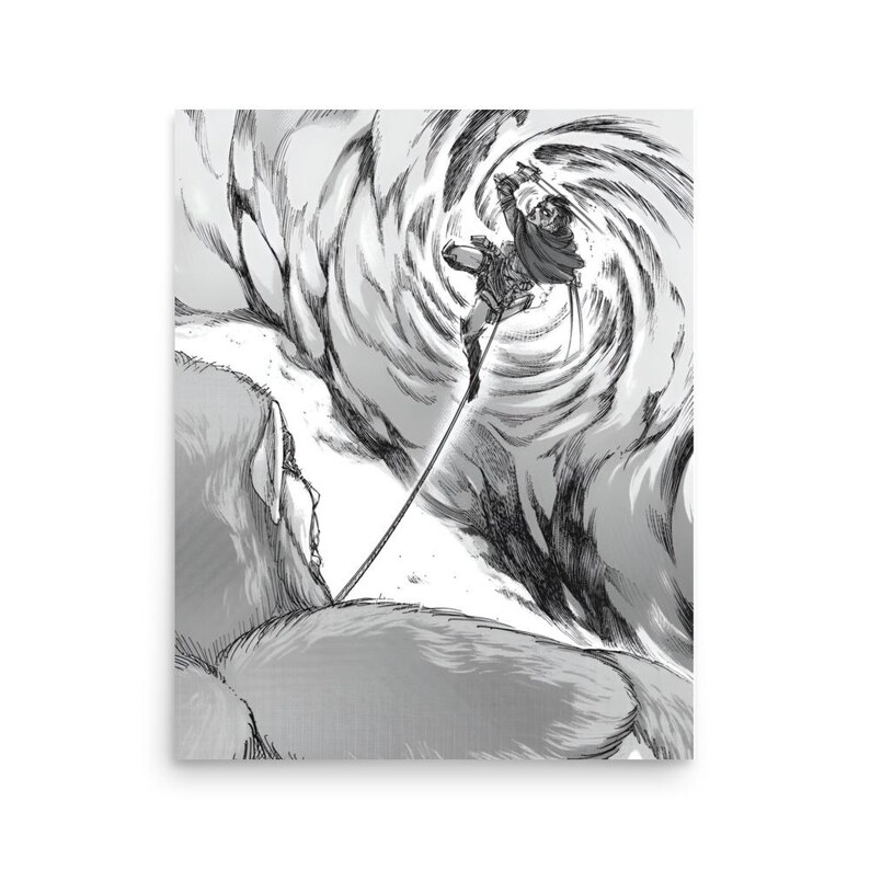 Levi Ackerman Poster | Captain Levi Poster | Aot Poster | - Etsy