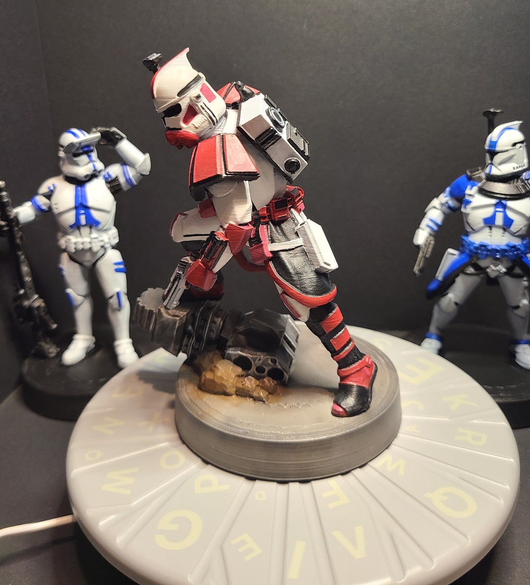 Clone Commando Statue Hand Painted 3d Printed - Etsy