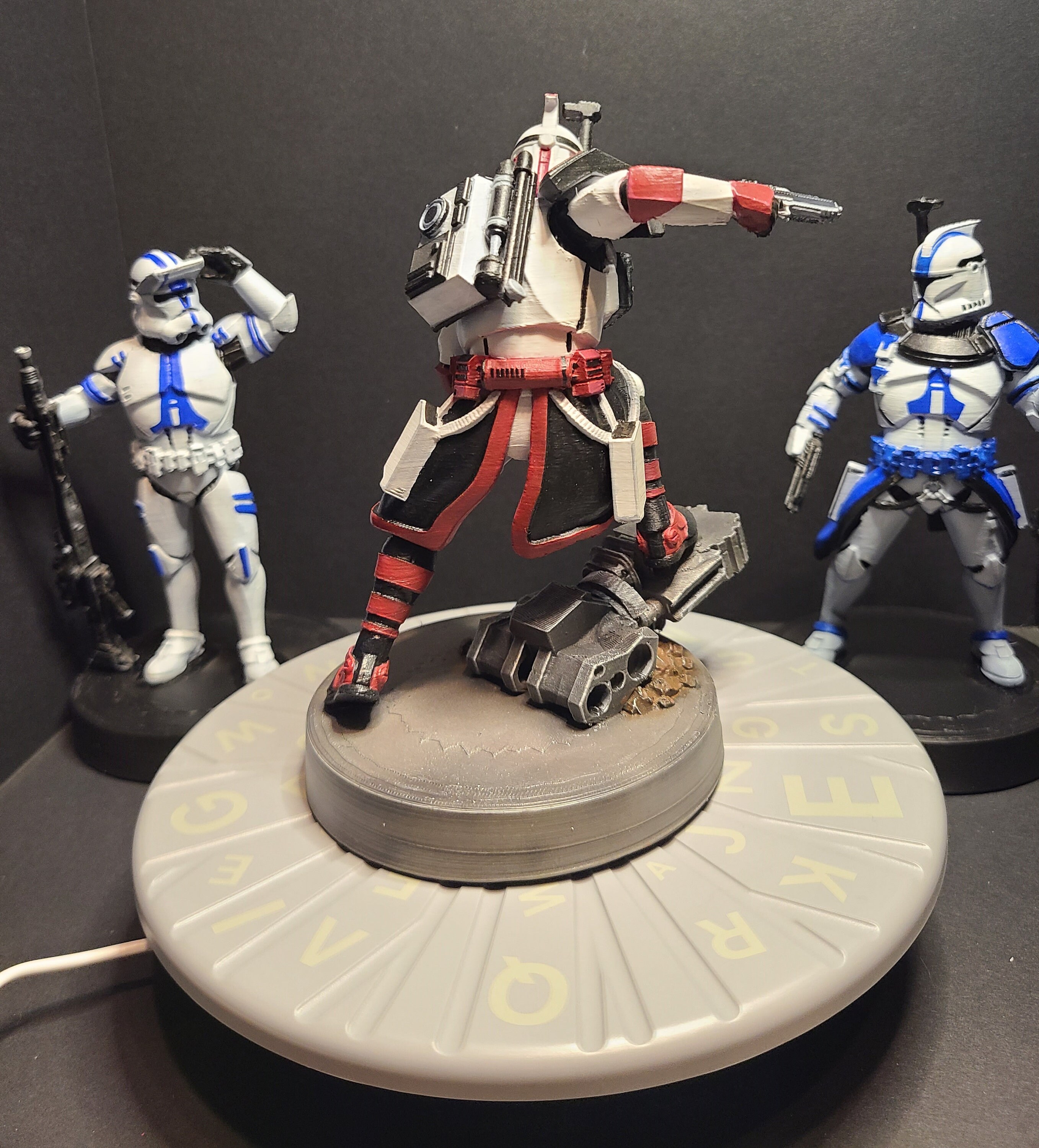 Clone Commando Statue Hand Painted 3d Printed - Etsy