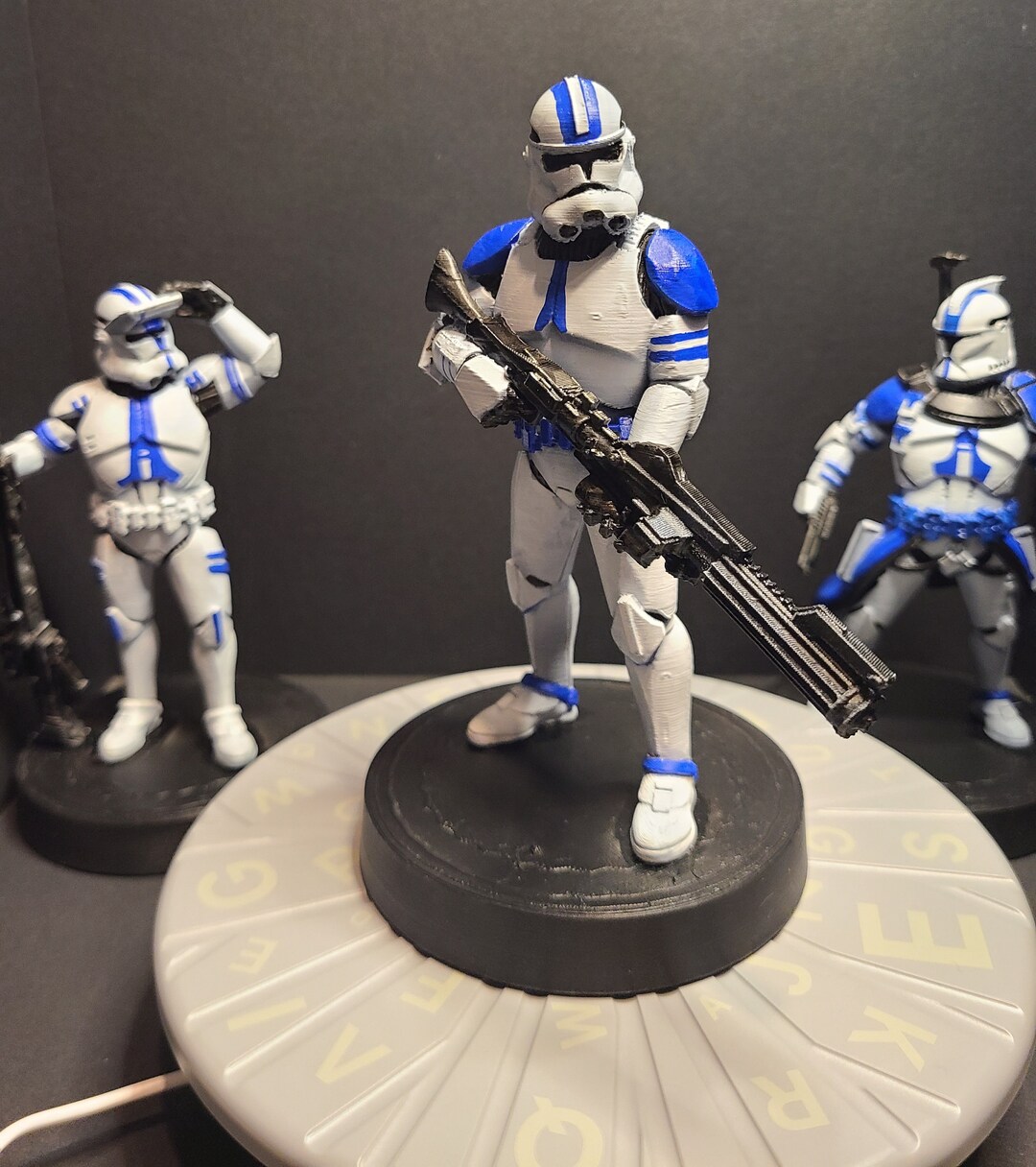 Clone Trooper Statue - Hand Painted - 3d Printed - Etsy