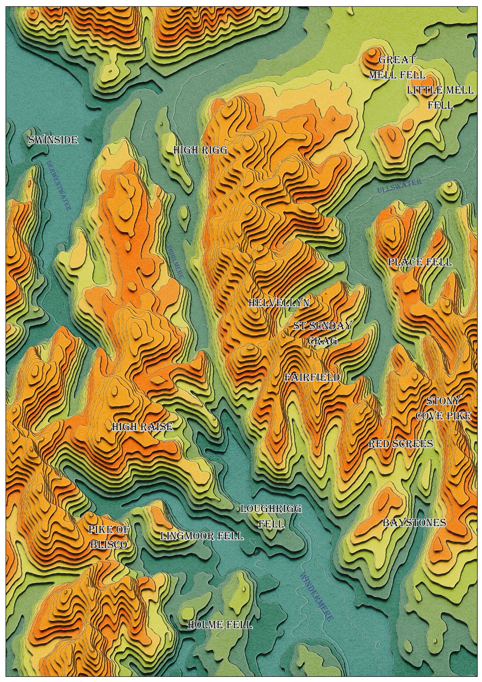 Custom Terrain Maps - Etsy