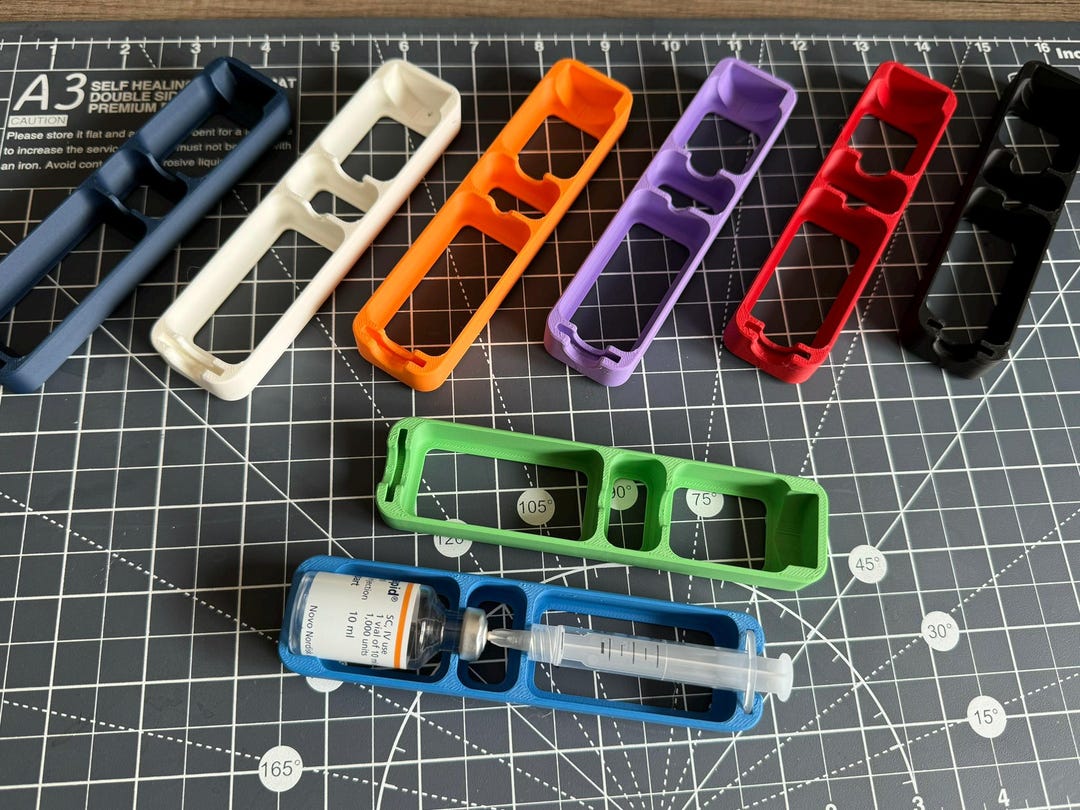 Omnipod Refilling Aid - Syringe and Insulin Vial Holder - Etsy UK