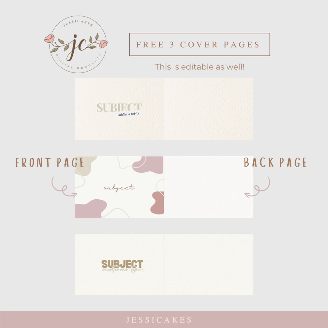 Printable Flash Cards Template, Editable PDF, Editable Flashcards ...