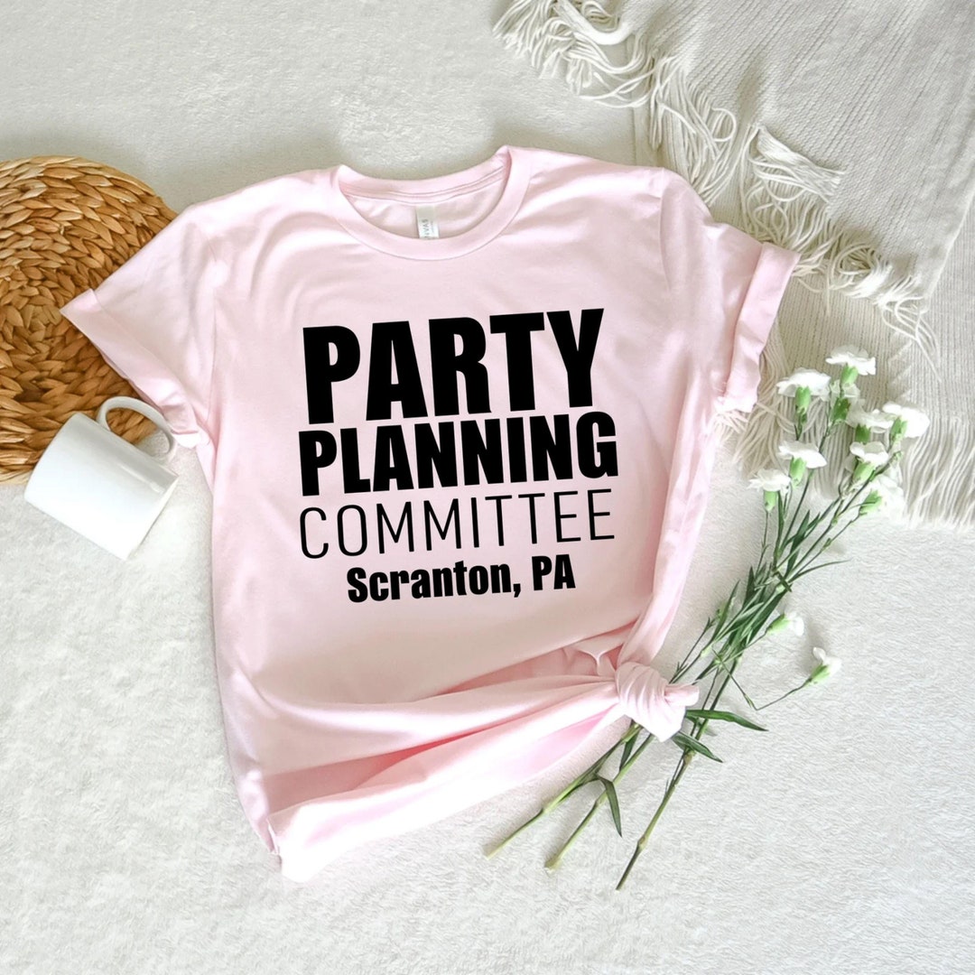 Office Party Planning Committee Scranton Shirt, Gift for Office Fan ...