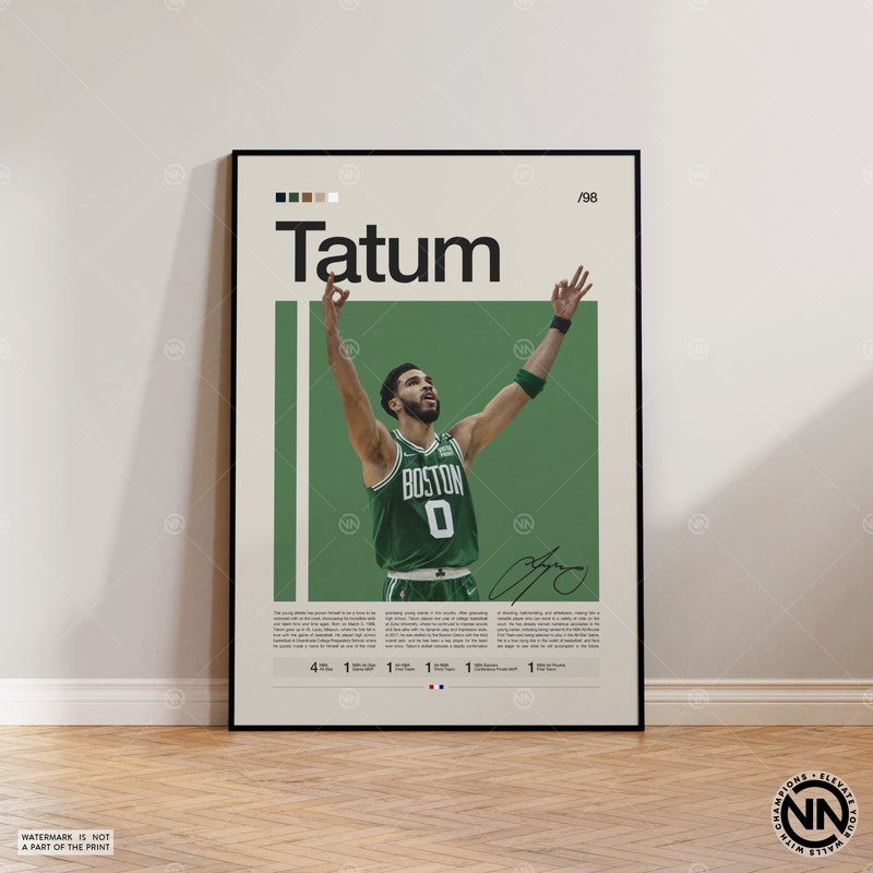 Jayson Tatum Posters - Etsy