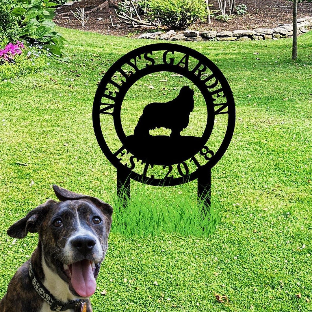 Cavalier King Charles Spaniel Yard Stake Custom Dog Yard Sign, Pet ...