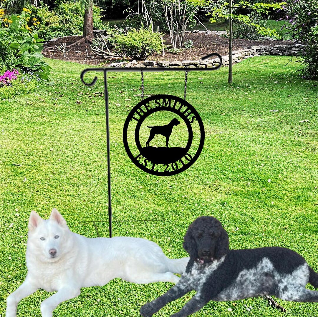 German Shorthaired Pointer Dog Garden Flag, Personalized Pet Gifts for ...