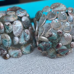 Handmade Red Abalone Plant Pot, Orchid & Decorative Pot, Sustainable ...