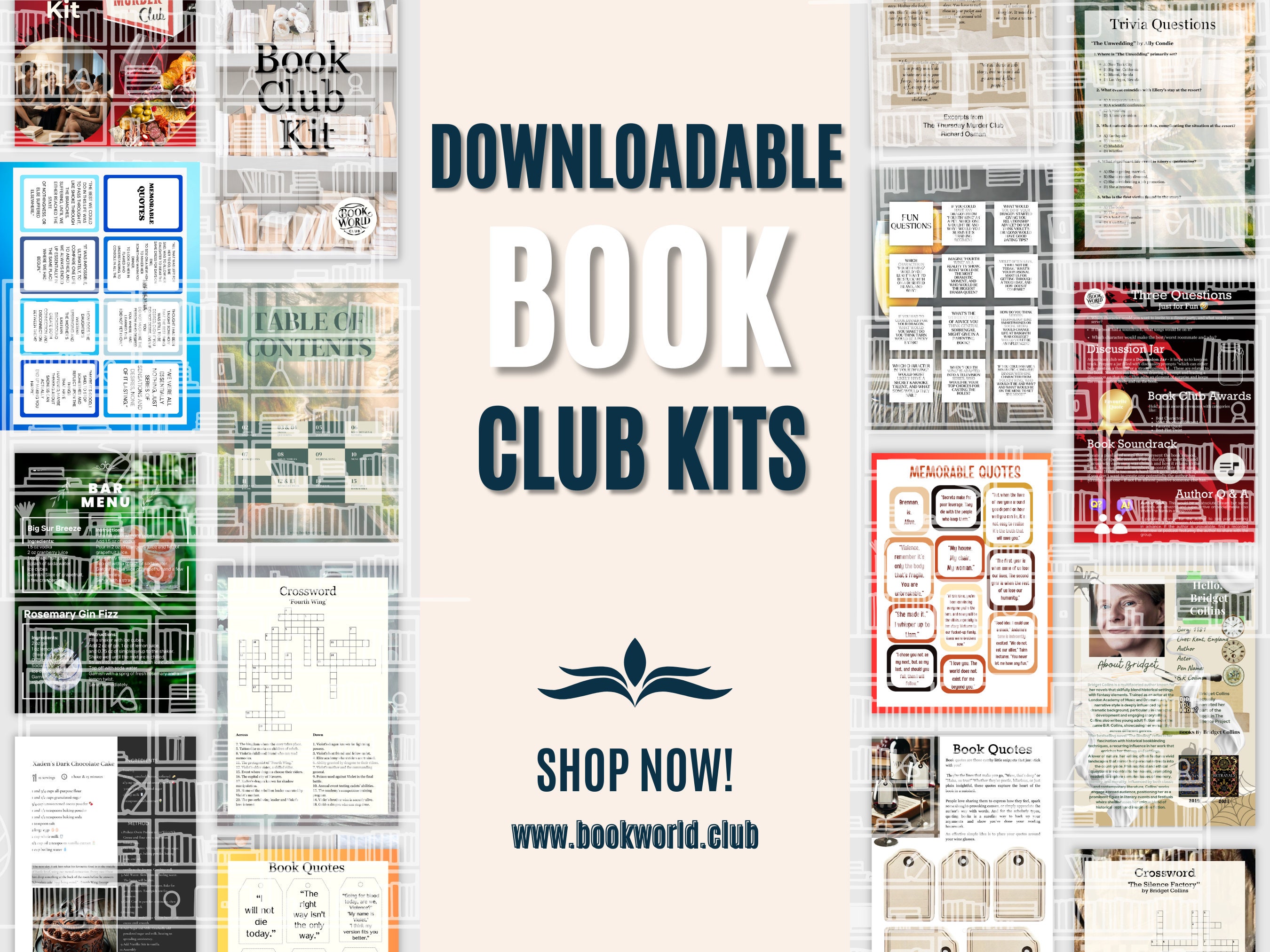 Fourth Wing the Ultimate Book Club Kit Themed Activities, Recipes, and ...