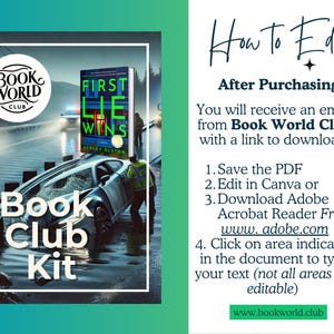 First Lie Wins Book Club Guide | Digital Download | Talking Points ...