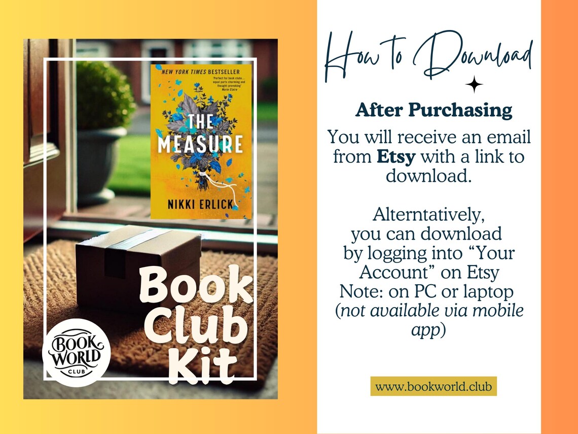 The Measure Book Club Kit – Thought-provoking Discussion Guide ...
