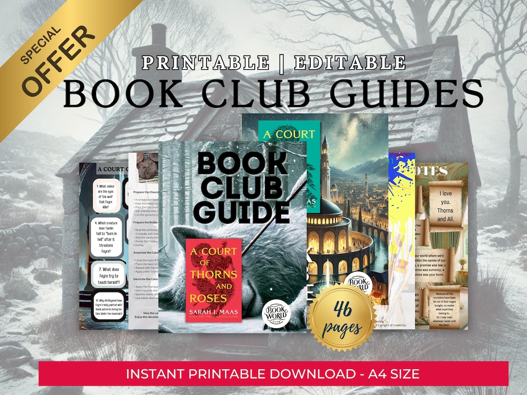 The Ultimate ACOTAR & ACOMAF Book Club Experience | Book World Club ...