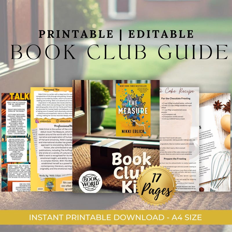 Book Club Guide - Etsy