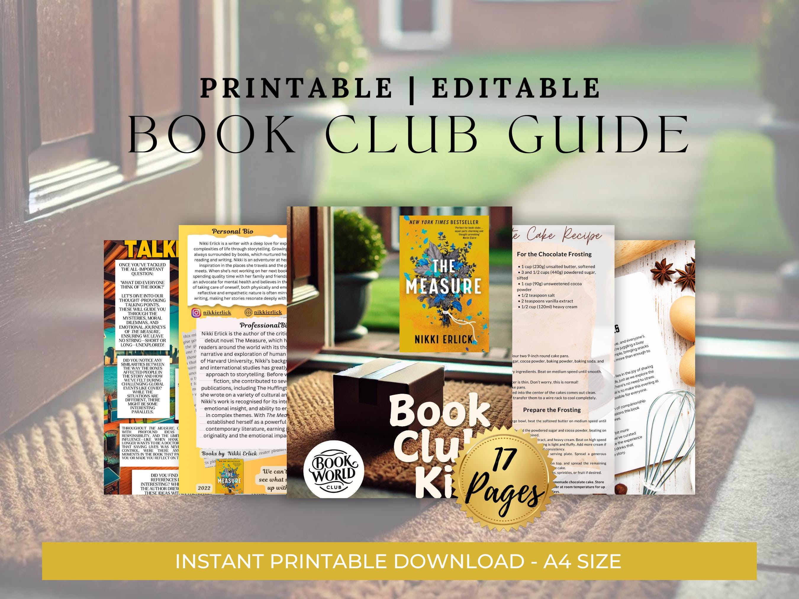 The Measure Book Club Kit – Thought-provoking Discussion Guide ...