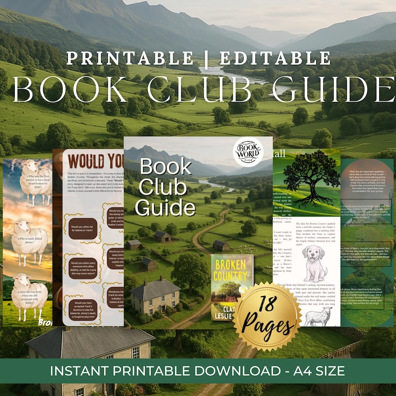Book Club Planning Kit - Etsy