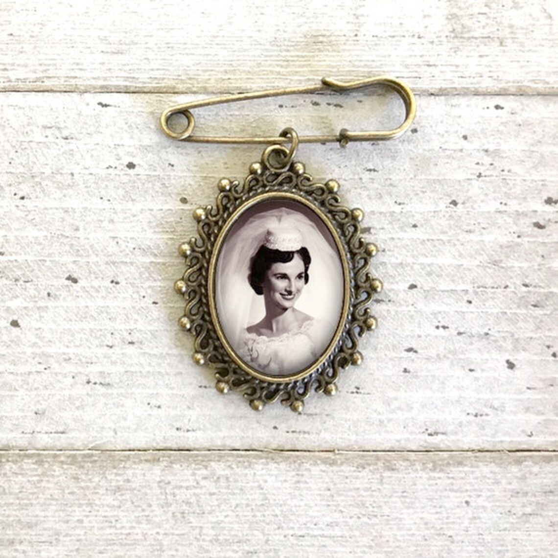 Custom Lapel Pin Wedding Boutonniere Pin Personalized | Etsy