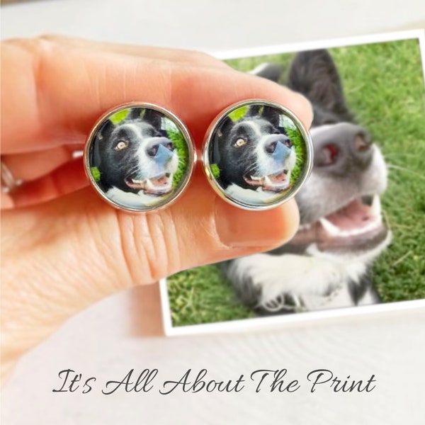 Custom Dog Cufflinks - Etsy