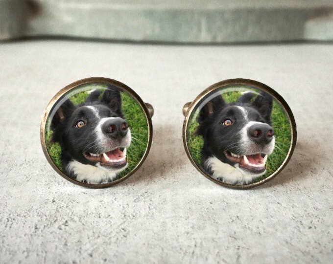 Personalized Cufflinks, Custom Pet Cufflinks, Dog Cuff Links, Custom ...