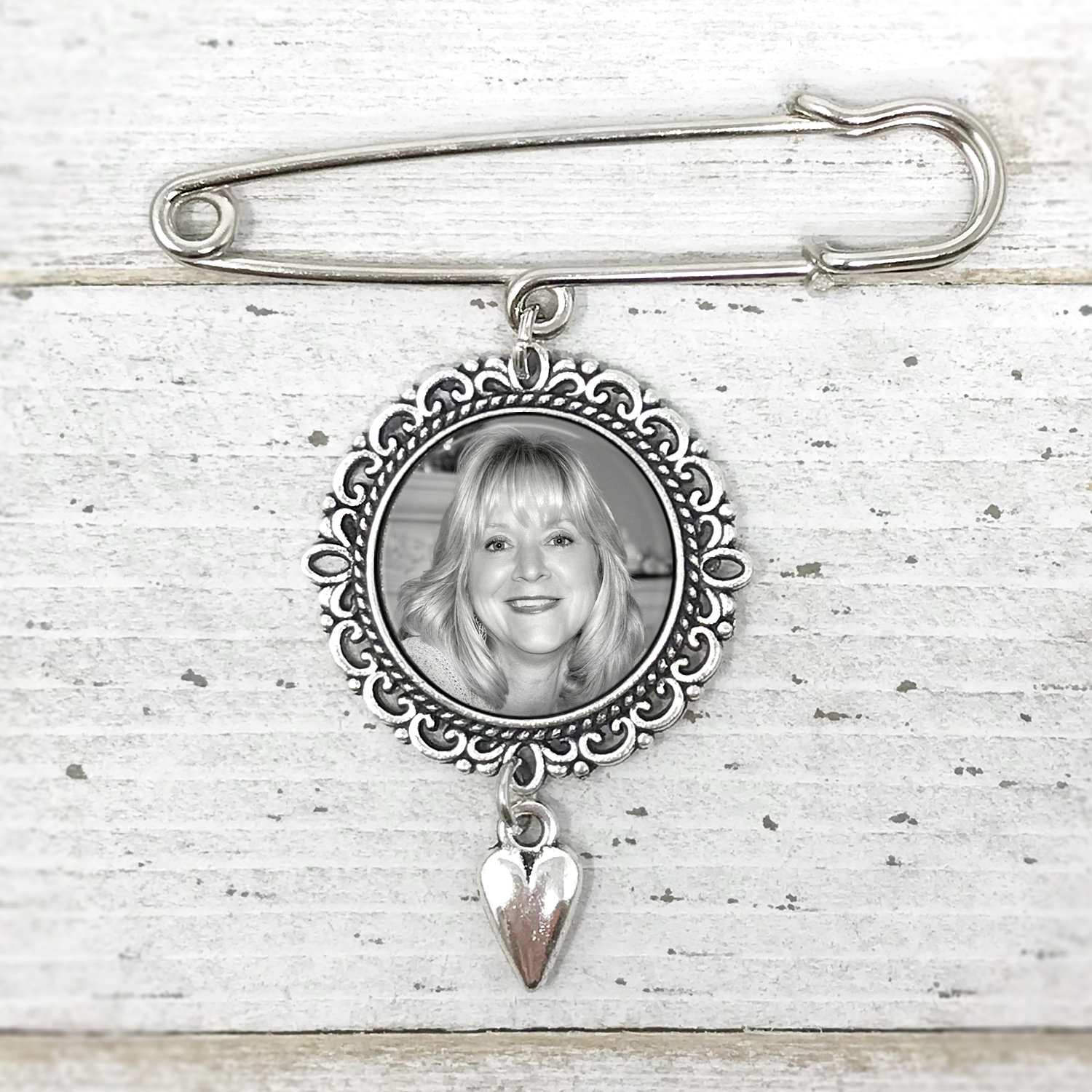 Custom Lapel Pin, Wedding Boutonniere Pin, Personalized Broach ...