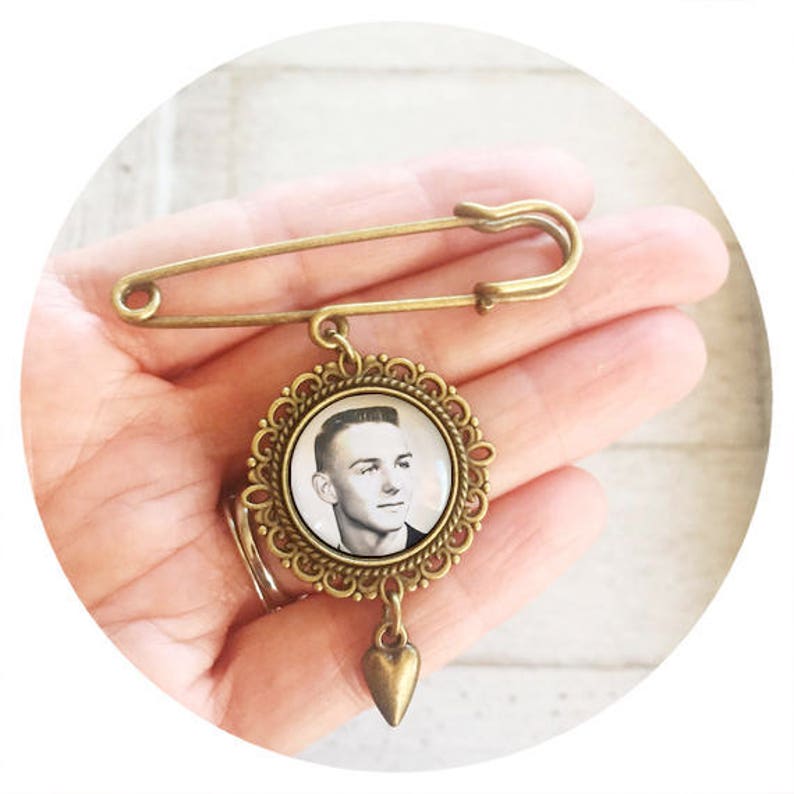 Custom Lapel Pin Wedding Boutonniere Pin Personalized - Etsy