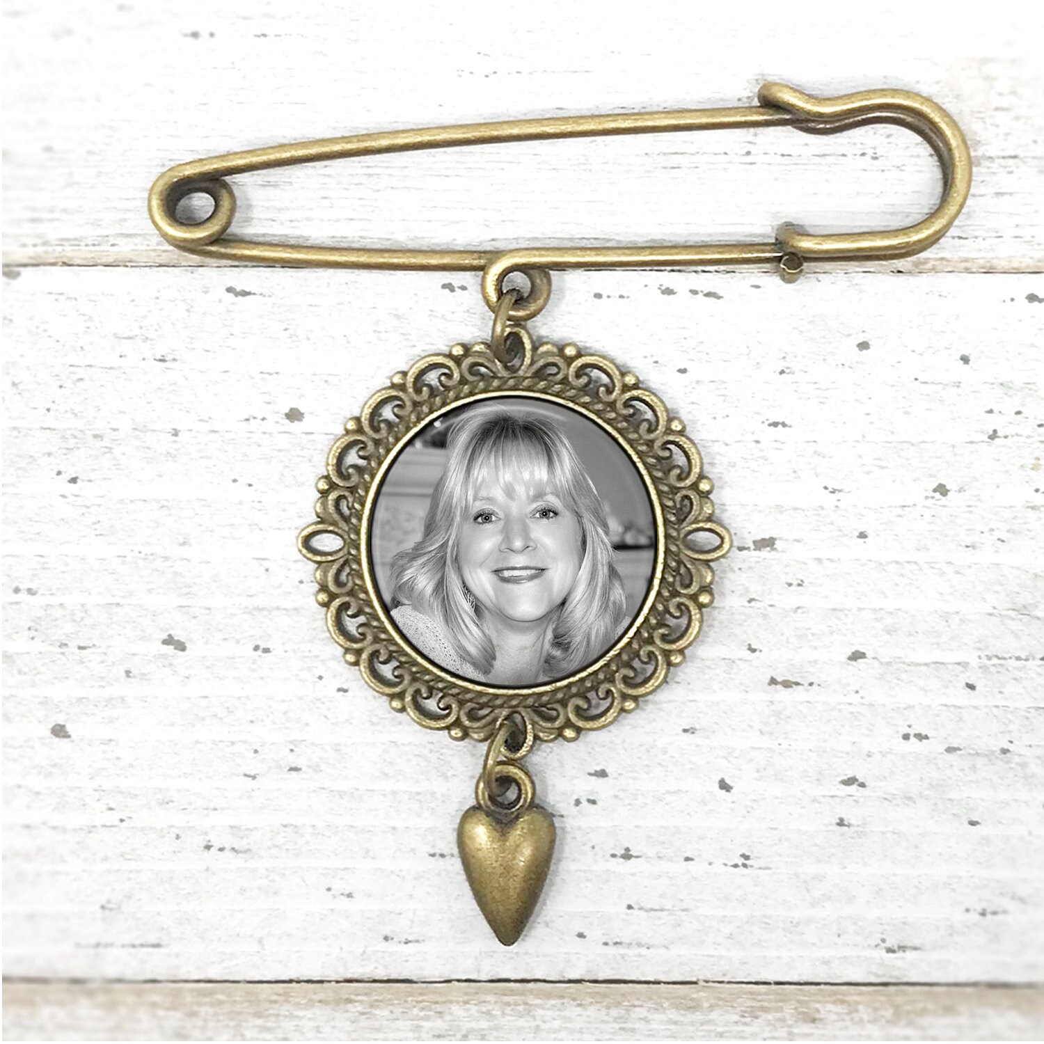 Custom Lapel Pin, Wedding Boutonniere Pin, Personalized Broach ...