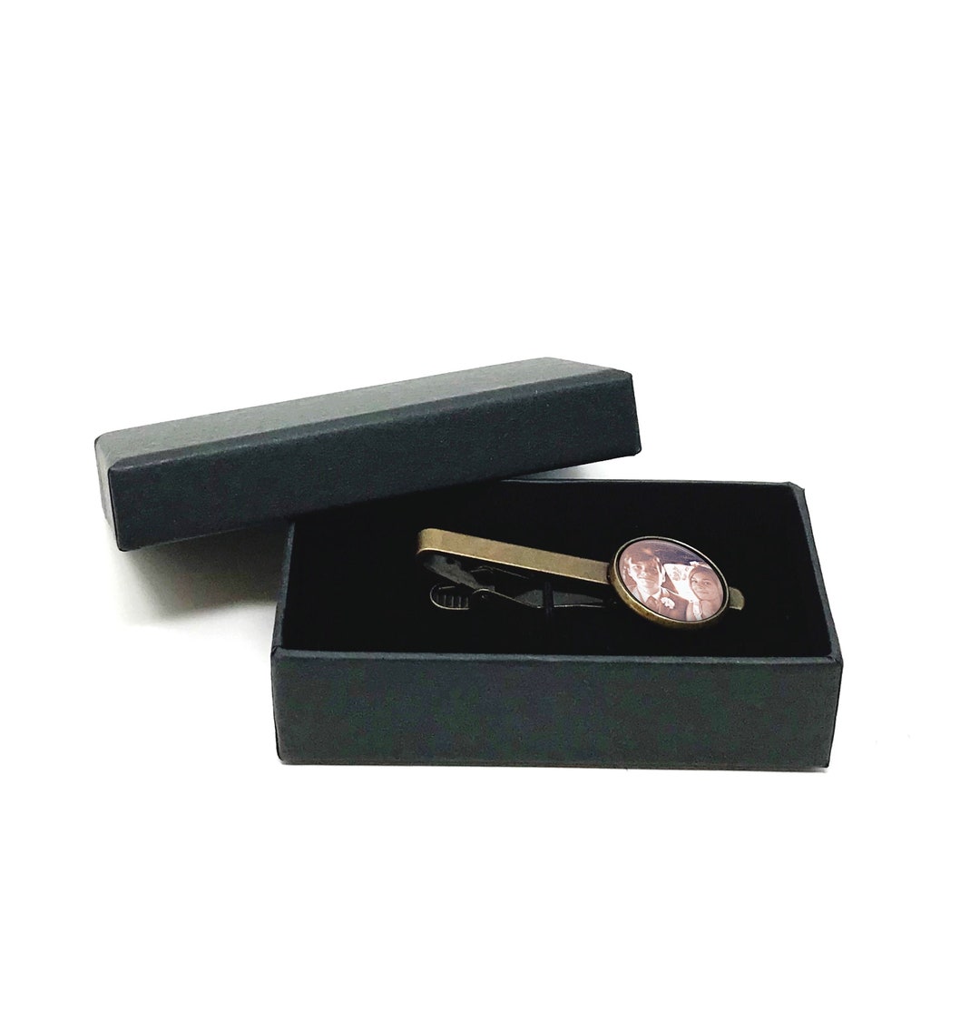 Tie Clip Box, Mens Jewelry Tie Bar Keepsake Gift Box - Etsy