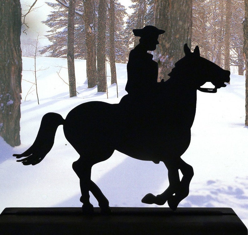 Early American Style Rider and Galloping Horse Hand-cut Wood | Etsy