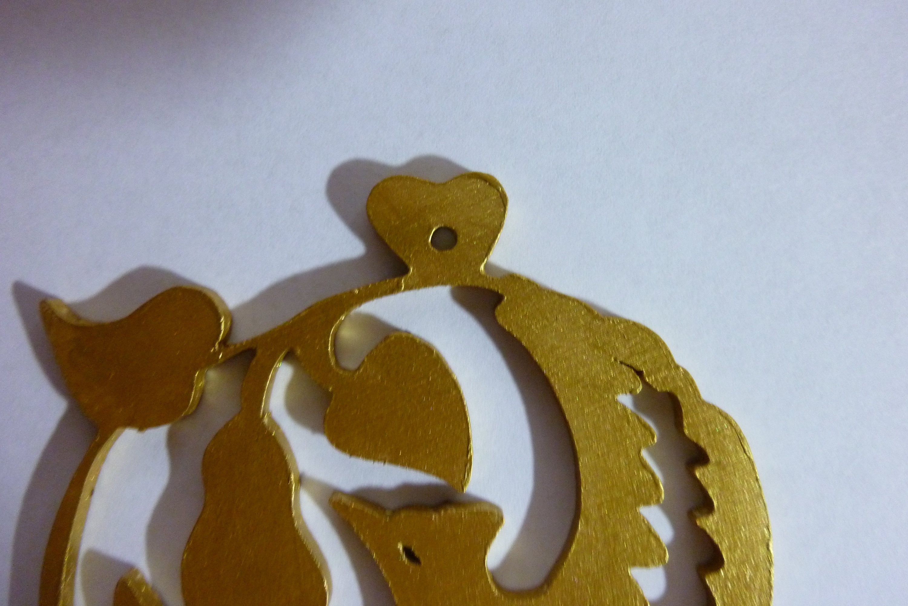 Partridge in a Pear Tree First Day of Christmas Wood Ornament | Etsy