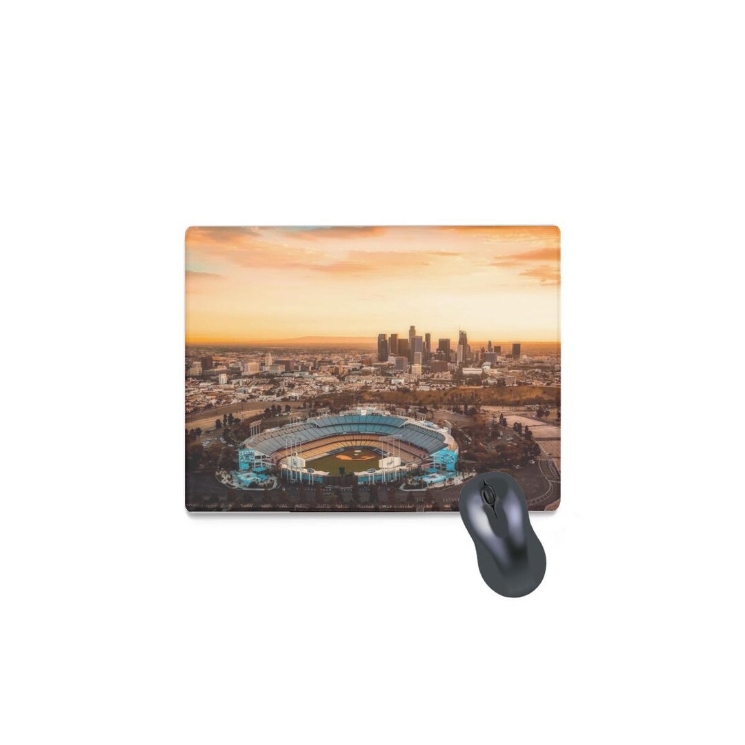 Aesthetic Desk Mat Dodger Stadium Sunset Gift for Him Gift for Her ...