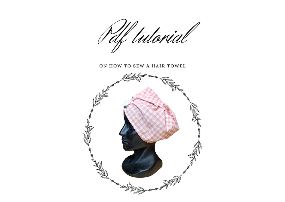 PDF Sewing Pattern: Make Your Own Hair Turban - A Gentle Alternative to ...