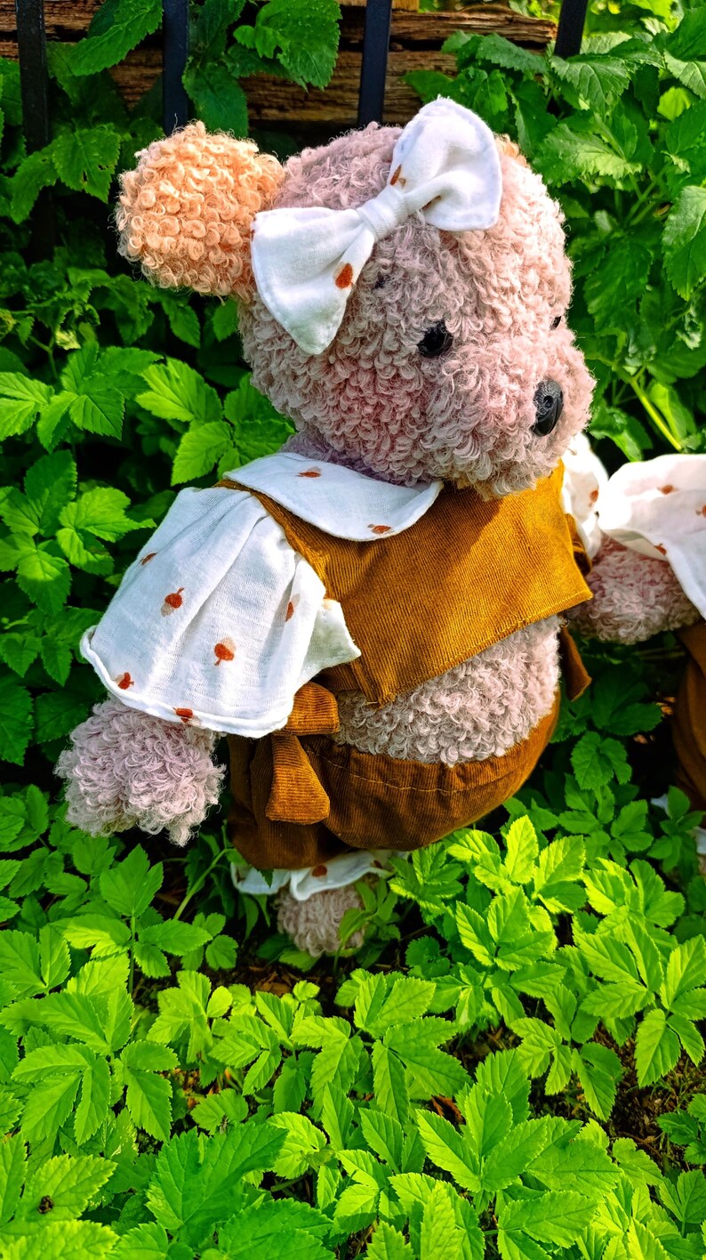Teddy Bear PDF Sewing Pattern | Sew a Teddy Bear With Clothes | Stuffed ...