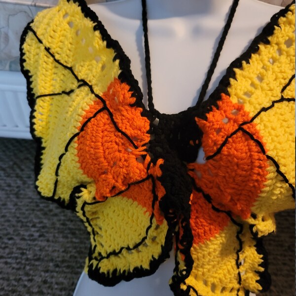 Butterfly Halter Top - Etsy