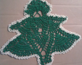 Crochet Christmas Trees Tree Doily Pattern - Etsy