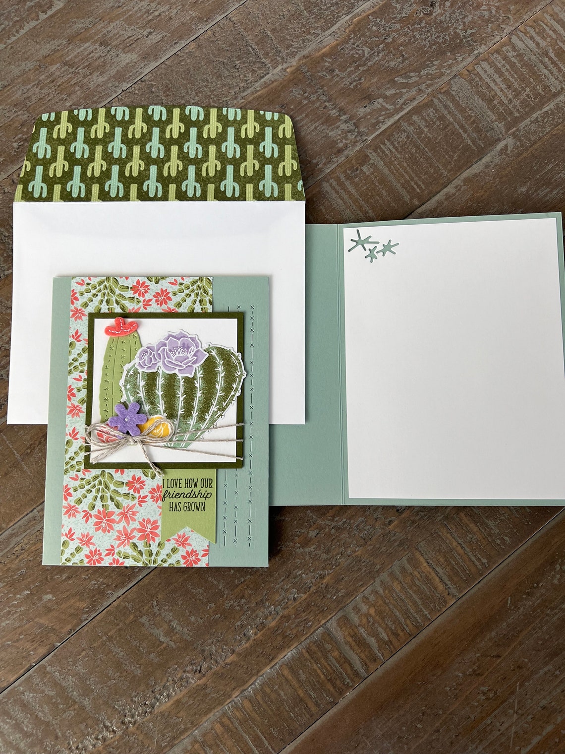 Flowering Cactus Card Variety Pack Set of 6 Cards for a Friend, Life is ...
