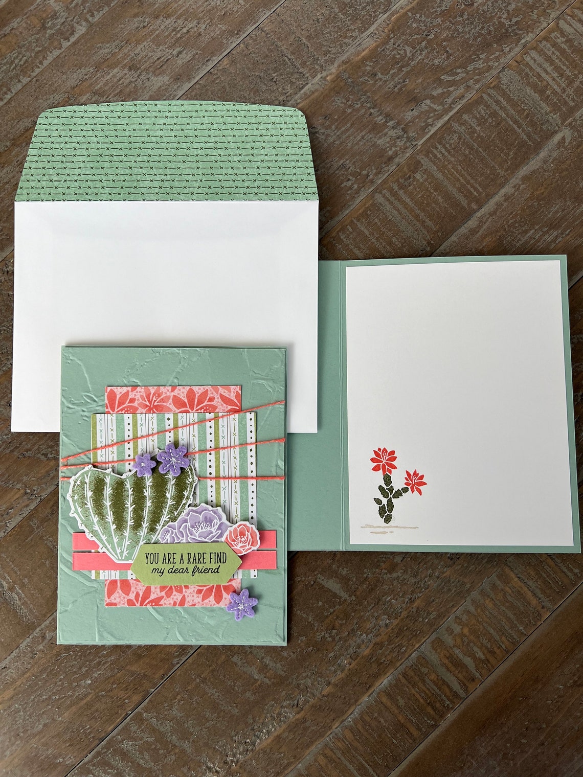 Flowering Cactus Card Variety Pack Set of 6 Cards for a Friend, Life is ...