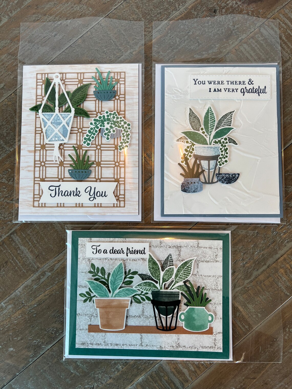 PREMIUM Card Variety Pack Set of 3 Cards for a Friend, Thank You ...