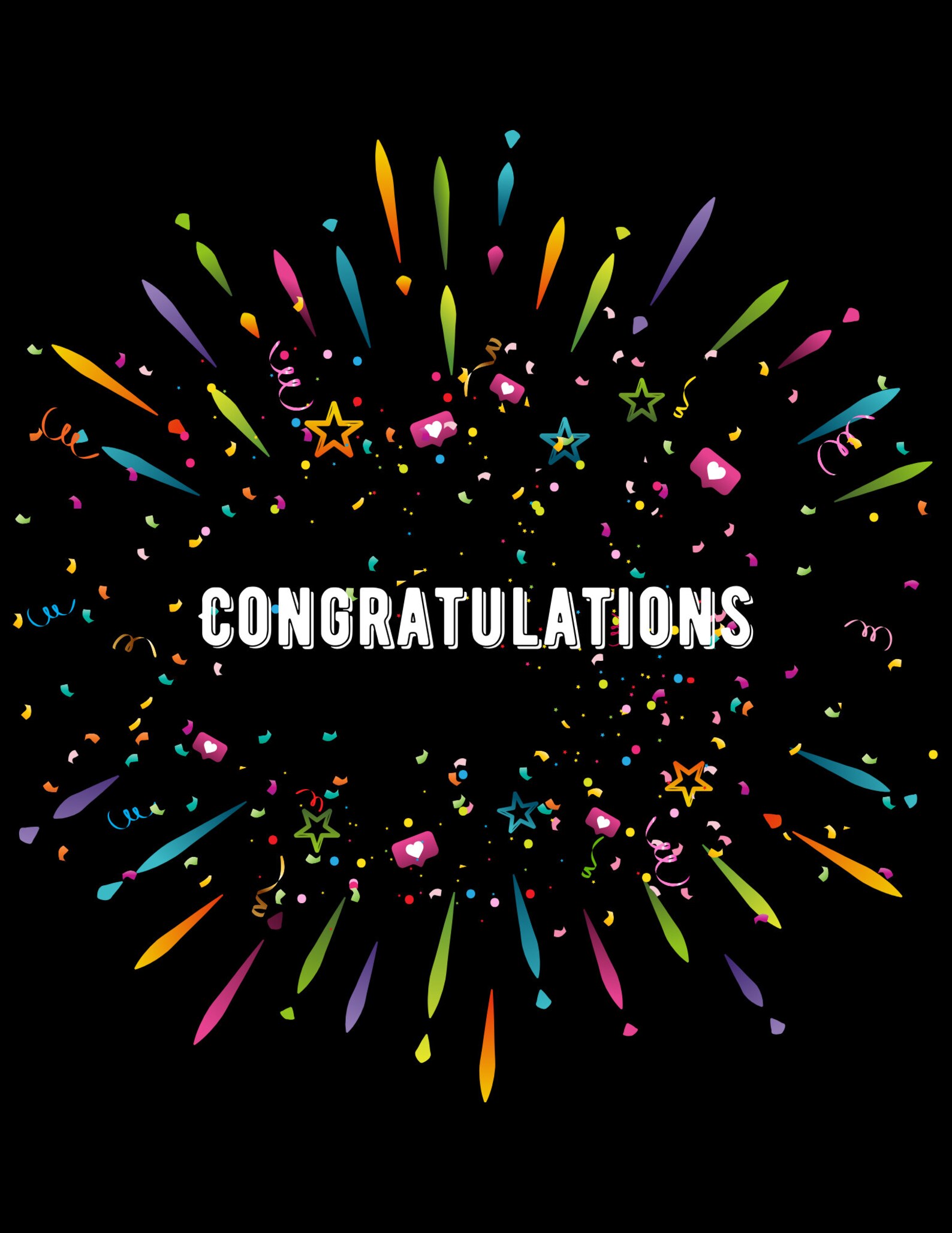 Congratulations Card - Etsy