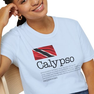 Trini Calypso Definition T-shirt, Caribbean Festival Tee, Cultural ...