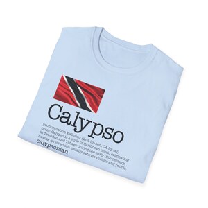 Trini Calypso Definition T-shirt, Caribbean Festival Tee, Cultural ...