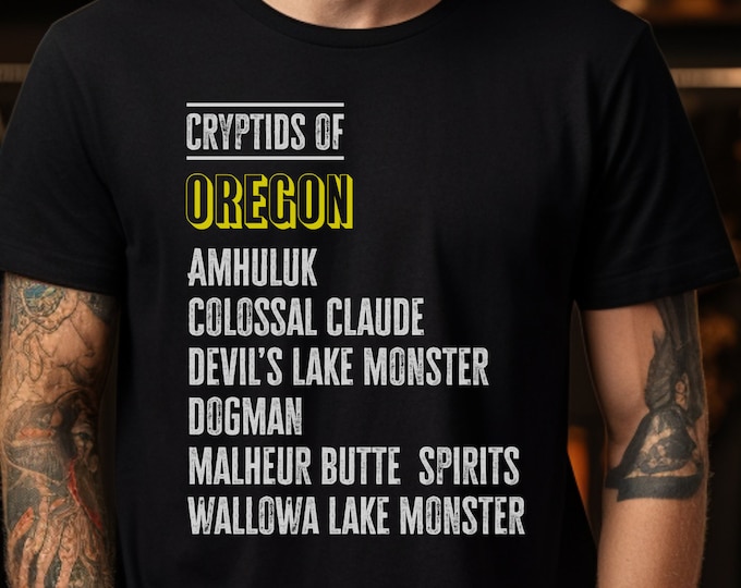Famous Cryptids of Oregon 11 X 14 Print - Etsy
