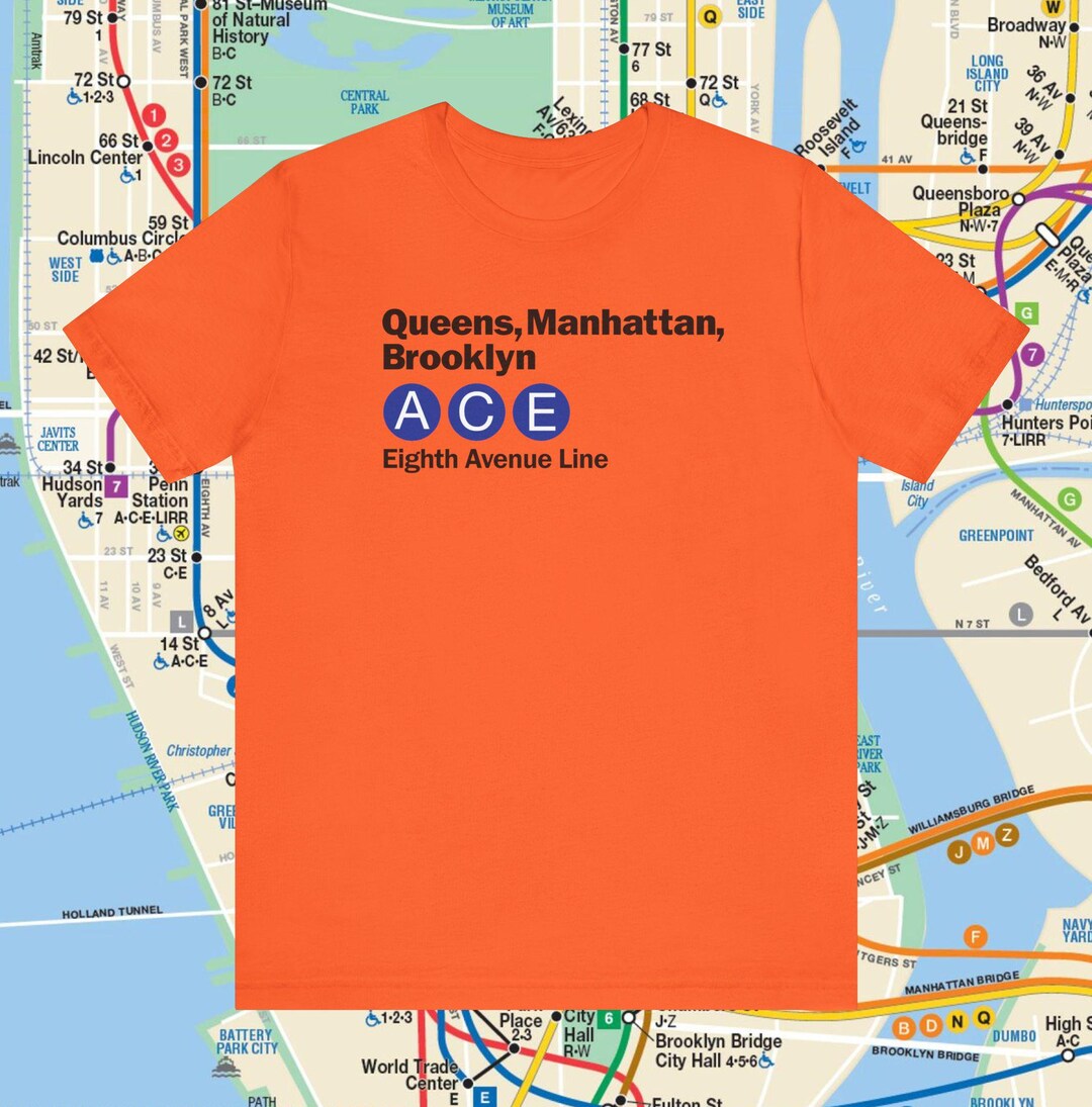 Queens, Manhattan, Brooklyn, NYC Trains Blue Line ACE, Subway Lover ...