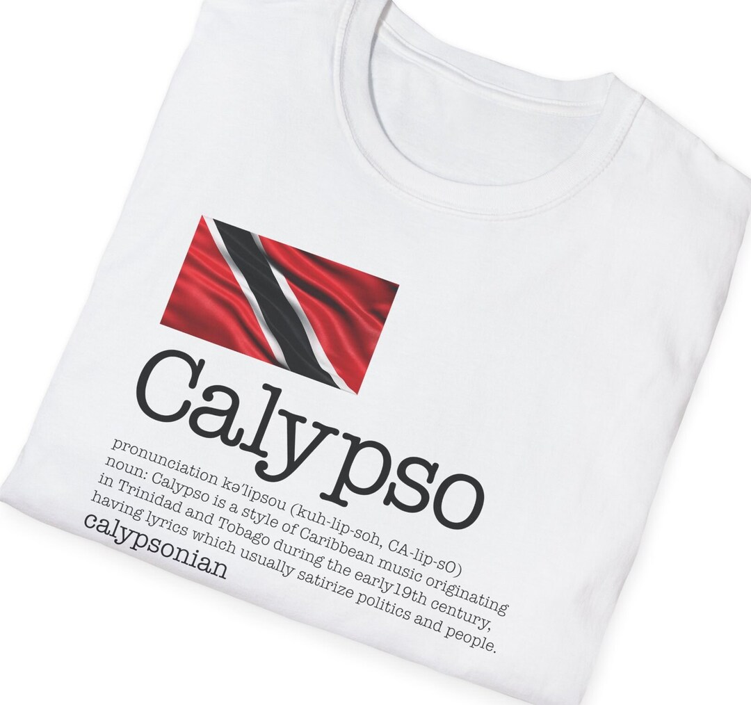 Trini Calypso Definition T-shirt, Caribbean Festival Tee, Cultural ...