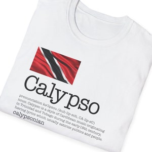 Trini Calypso Definition T-shirt, Caribbean Festival Tee, Cultural ...
