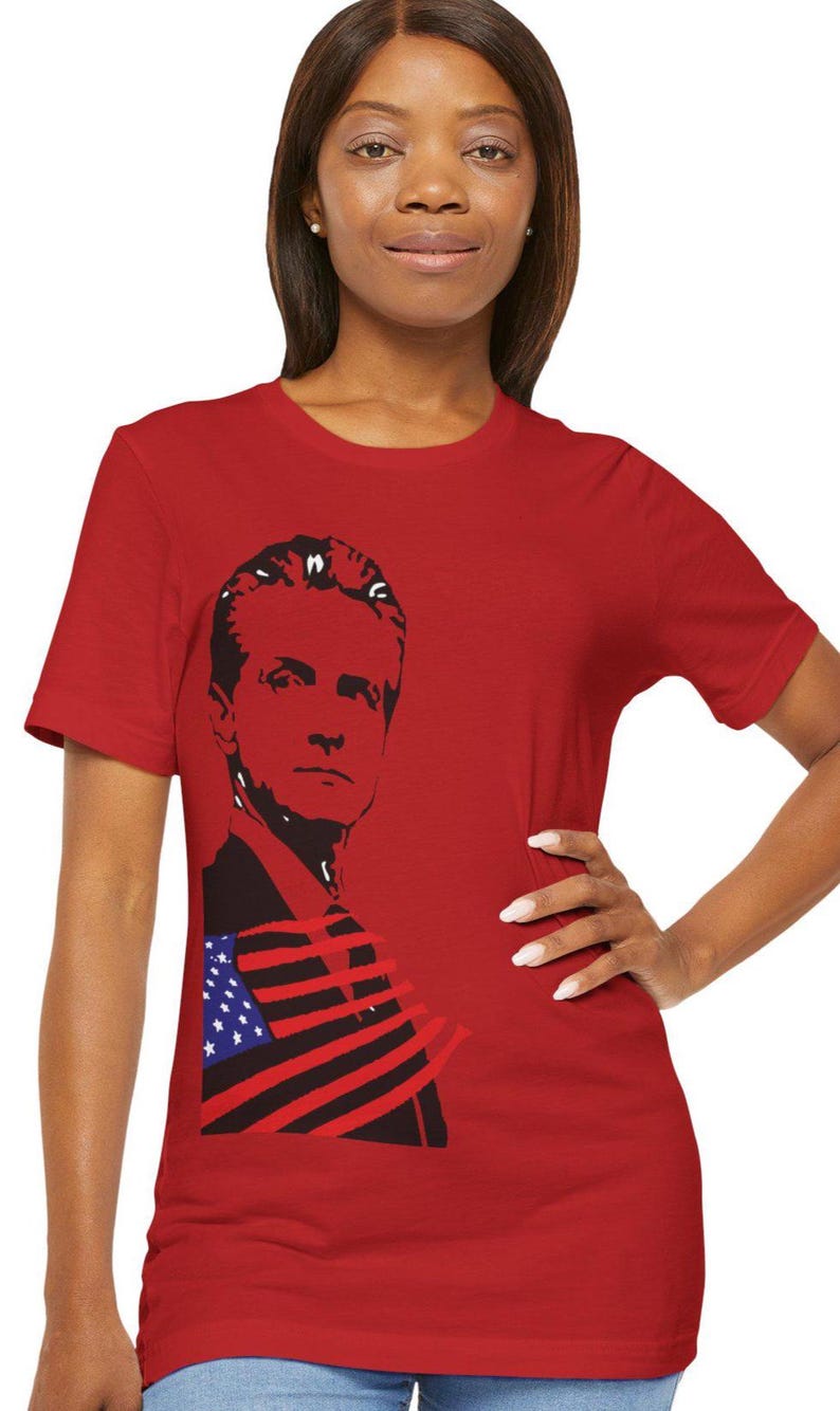 The Gavinator Gavin Newsom Half Flag Tee, California Political Top ...