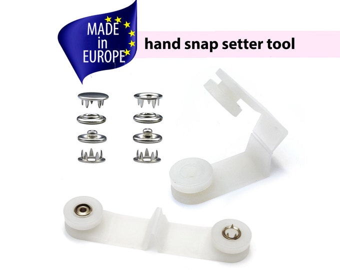 Size 15 Snap Tool for Metal Snaps, 9.5mm and 10mm Snap Fastener Tool ...