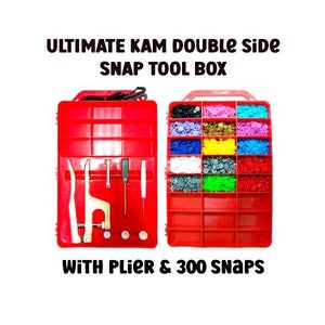 300 KAM Snaps Starter Kit With KAM Plier & Dies, KAM Snap Kit With ...