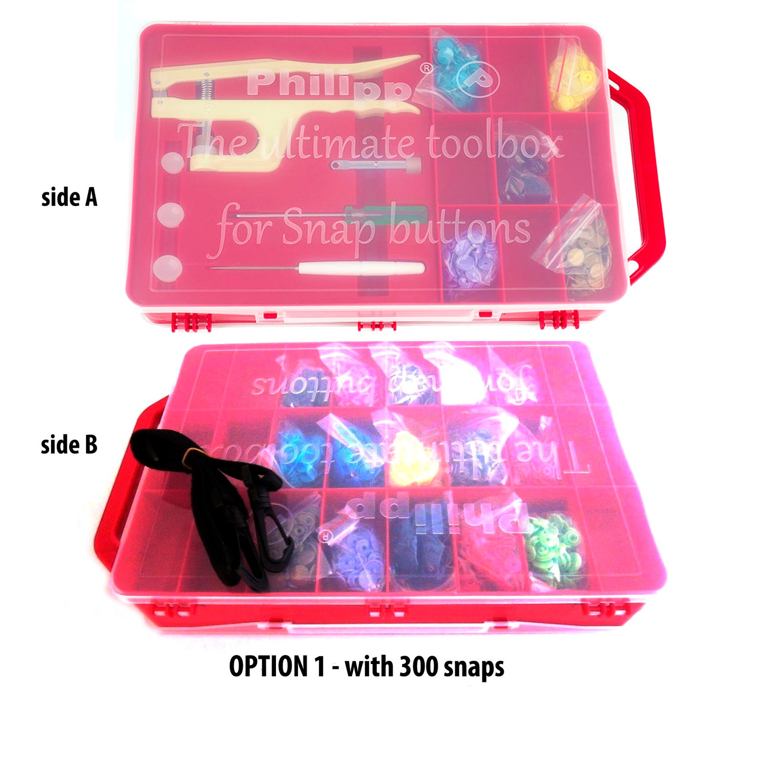 300 KAM Snaps Starter Kit With KAM Plier & Dies, KAM Snap Kit With ...