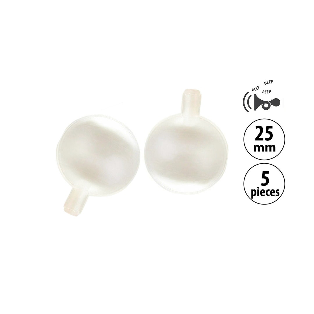 5 Small Squeaker Toy Insert Noisemaker, Clear Plastic Squeaky Noise ...