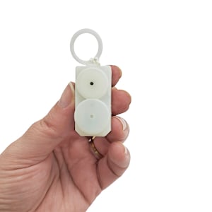 2 Small Slow Retracting Pull String Box for Kids Toys, Vibrating Insert ...