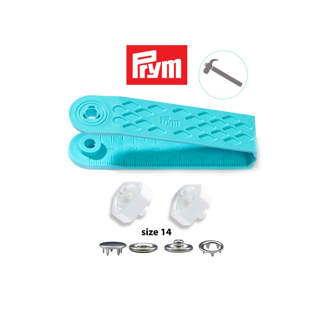 PRYM Snap Setting Tool for Cap Size 14 Metal Snap Fasteners, Snap ...